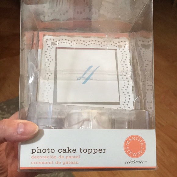 Martha Stewart | Party Supplies | Martha Stewart Photo Cake Topper ...